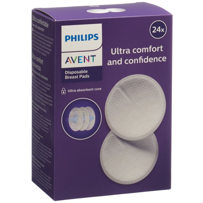 Philips Avent, Disposable Breast Pads, 24pcs. - Mamas Boutique