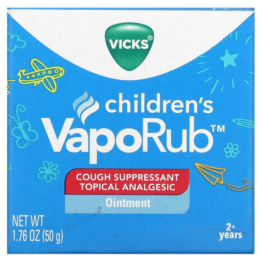 Vicks, Children’s Vapo Rub, 50g.- 2+ Years – Mamas Boutique