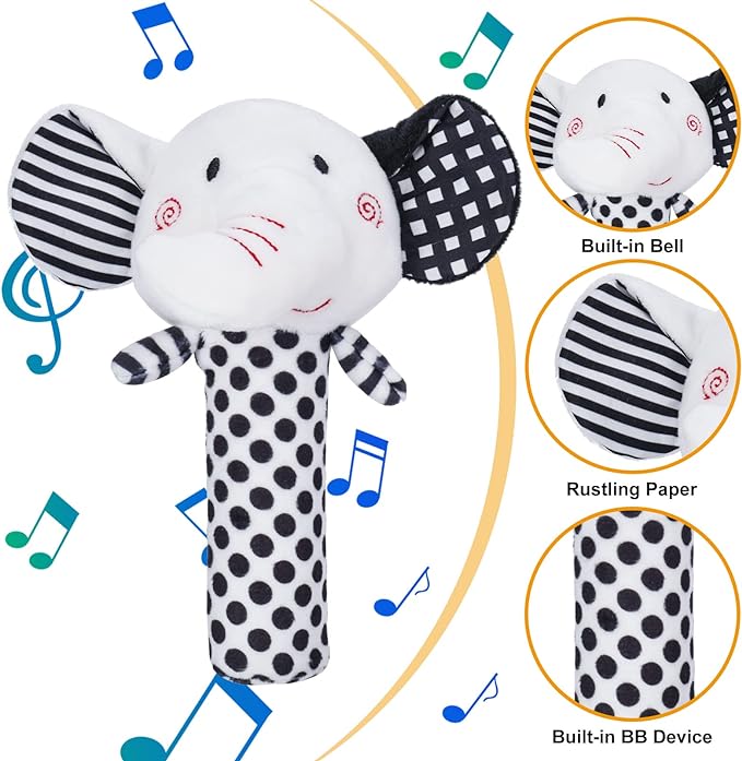 Little Angel, Baby Soft Toys- Elephant, 3+ Months – Mamas Boutique